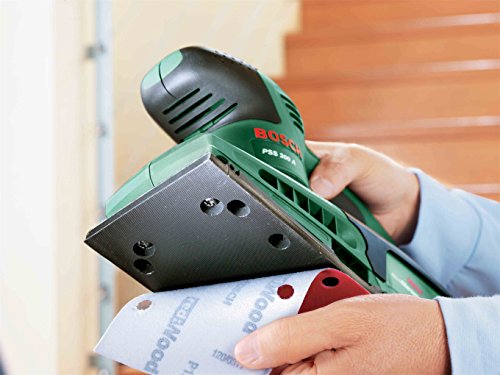 Bosch Pro Schleifblatt Expert for Wood and Paint Holz und Farbe für Schwingschleifer (10 Stück, Körnung 240, C430)