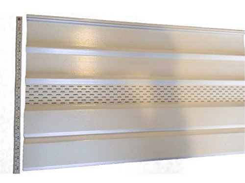 Mobile Home Skirting Vented White Panels Box of 10 16" Wide X 28" Tall. Premium 40 Mil Thickness