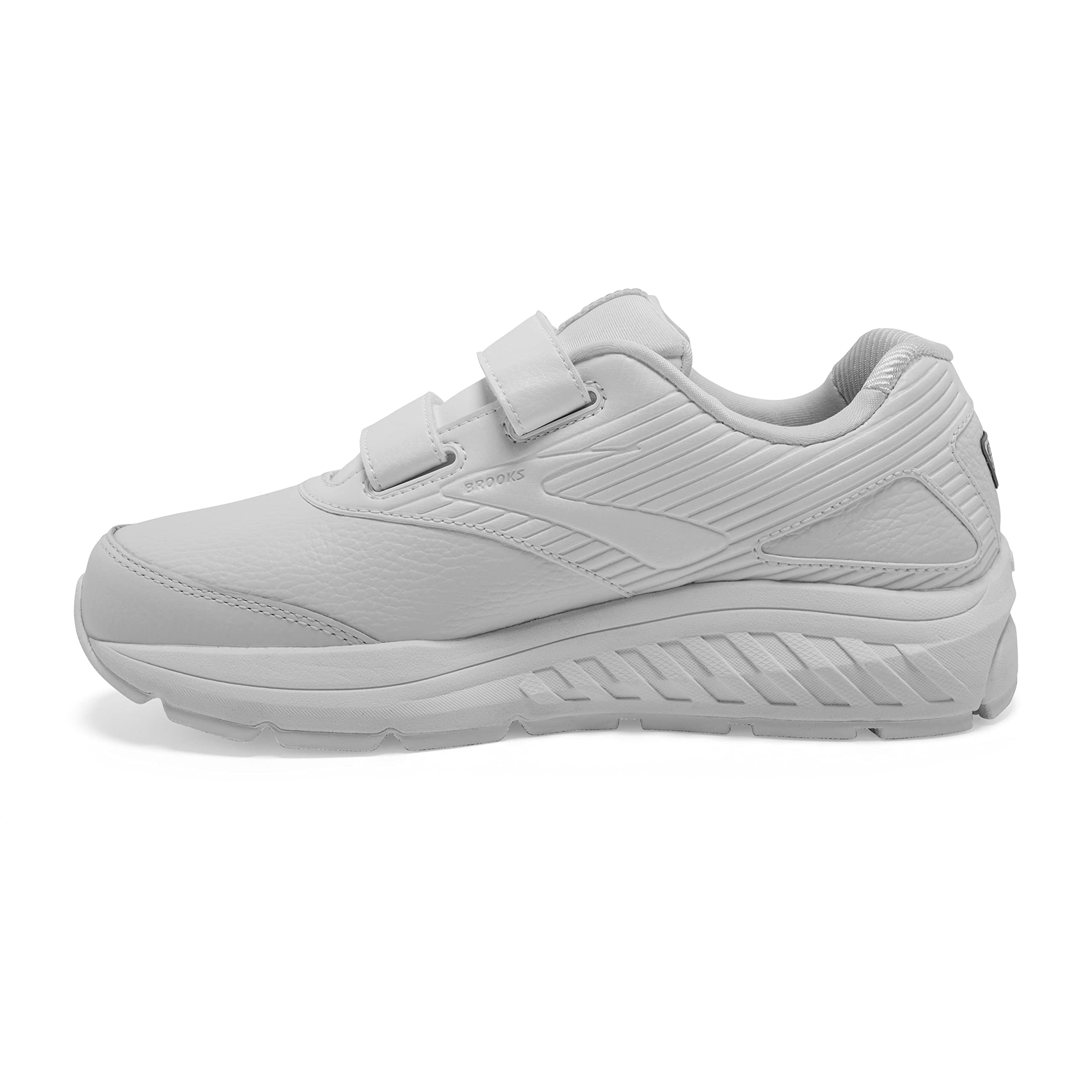 Brooks Addiction Walker V-Strap 2 Women's Walking Shoe - White/White - 7.5