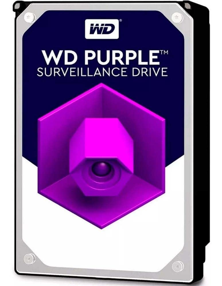 Western Digital 6TB WD Purple Surveillance Internal Hard Drive HDD - SATA 6 Gb/s, 64 MB Cache, 3.5" - WD60PURZ