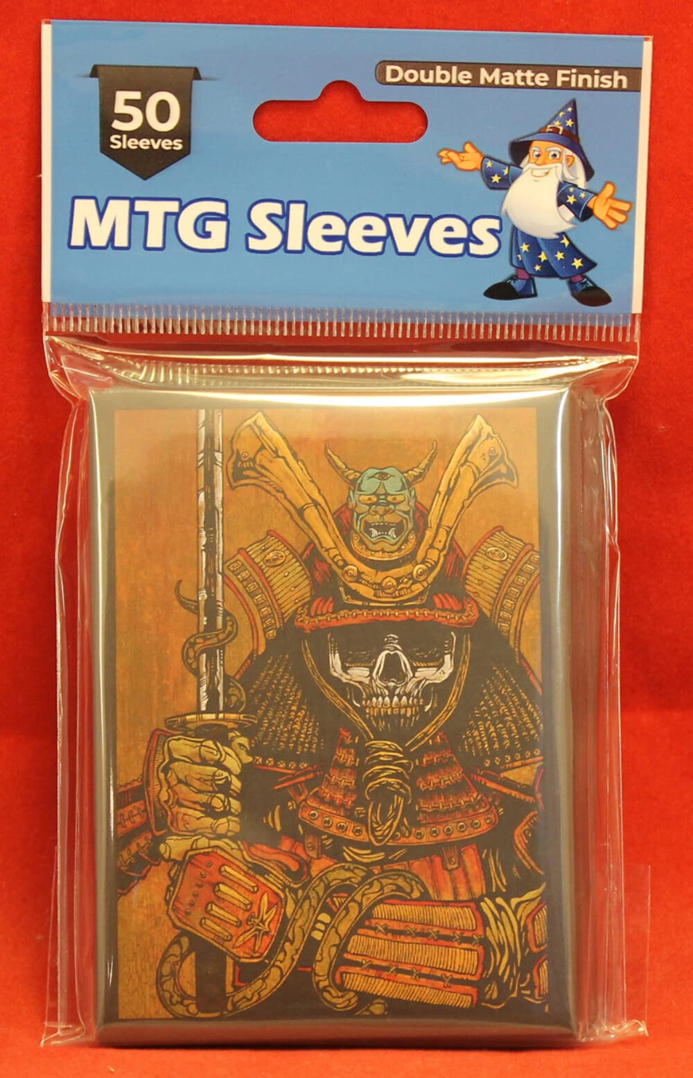 MTG Sleeves 50 MTG Standard Card Sleeves Deck Protector - Sword of The Samurai