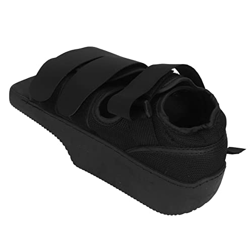 BOLORAMO Broken Toe Injury Shoe, Offloading Boot Arch Support Protective Non Slip with Adjustable Fastening Straps for Foot Recovery(L)