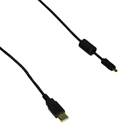 Monoprice 6-Feet A to Mini-B 8pin USB Cable with ferrites for Pentax Panasonic Nikon Digital Camera (102735)