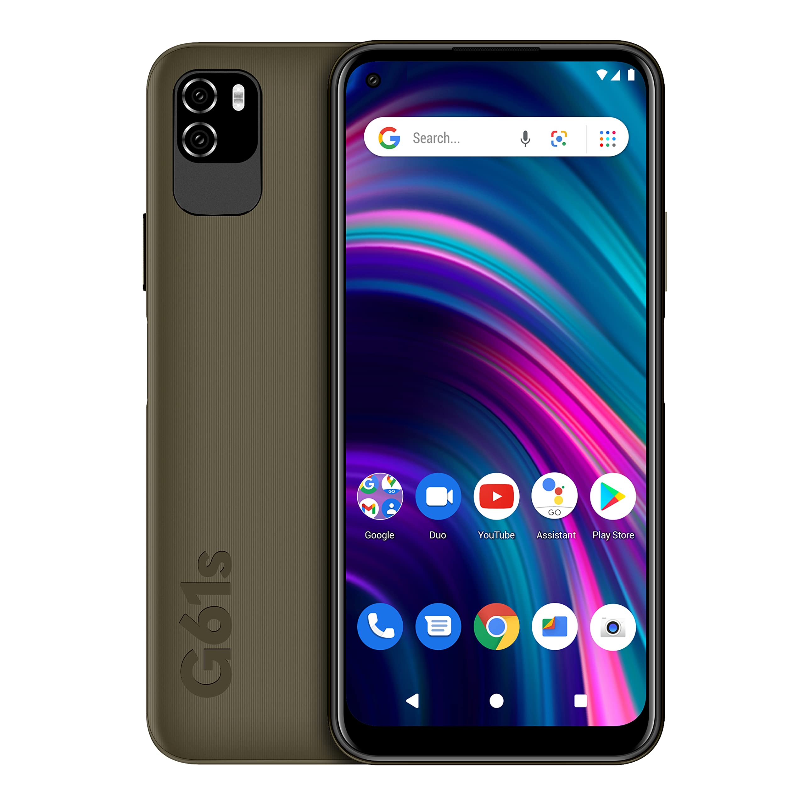 BLU G61S | 2023 | 3-Day Battery | Unlocked| 6.5” HD+ Display | US Warranty| 64/4GB | (Red)