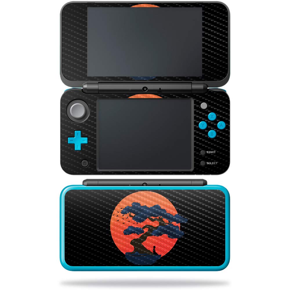 MightySkins Carbon Fiber Skin for Nintendo New 2DS XL - Leaving Home | Protective, Durable Textured Carbon Fiber Finish | Easy to Apply, Remove, and Change Styles | Made in The USA