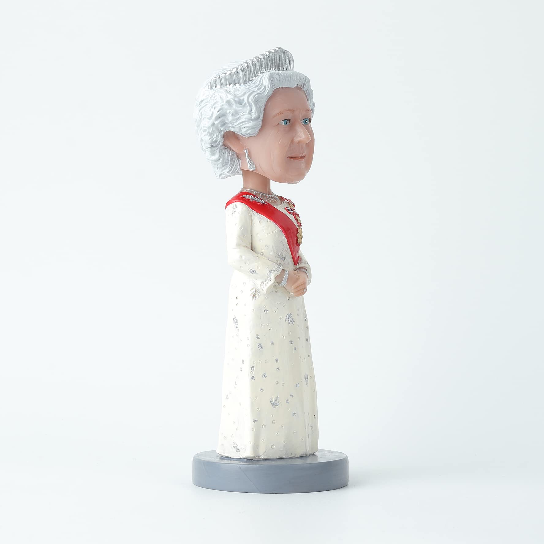 Queen Elizabeth II Bobblehead, United Kingdom Princess Elizabeth Alexandra Mary Windsor Bobblehead Toys Statue Queen Elizabeth II Action Figure