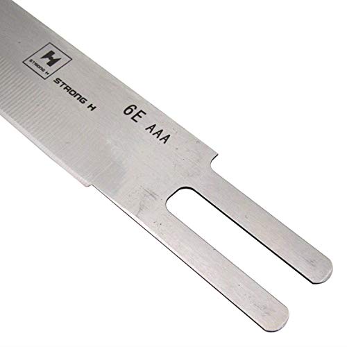 CKPSMS Brand - #6E-Strong H-3A 12PCS 6" Knife Blades Compatible with/Replacement for Eastman Brand Straight Cutting Machine