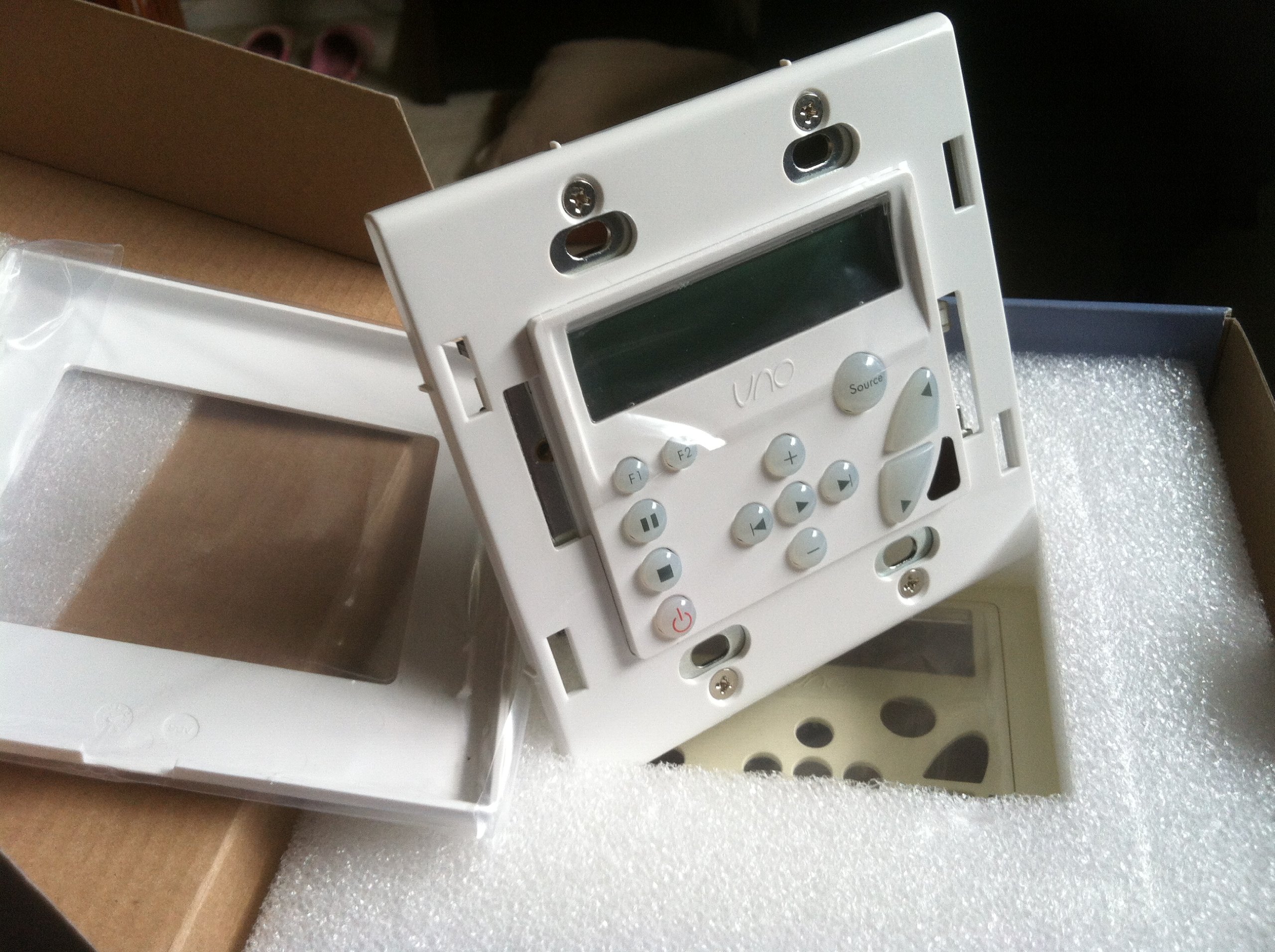 Russound Uno S2 Double Gang Keypad