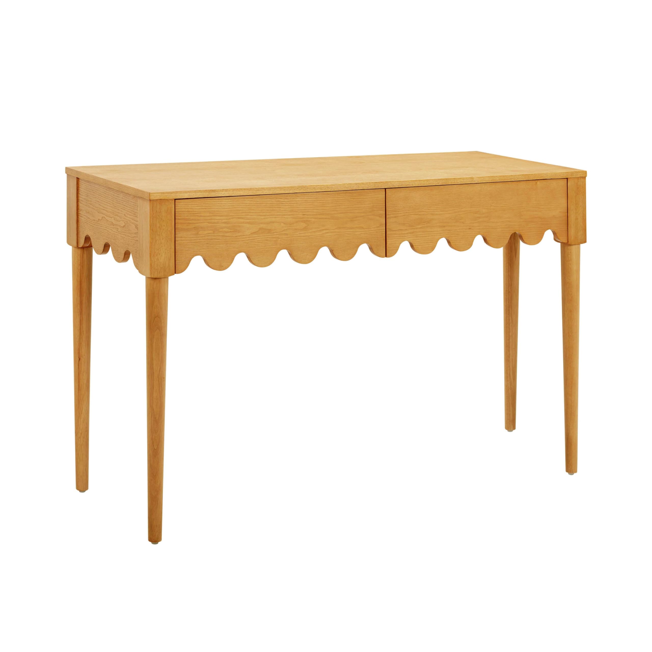Tov Furniture Oodle Natural Ash 2-Drawer Desk
