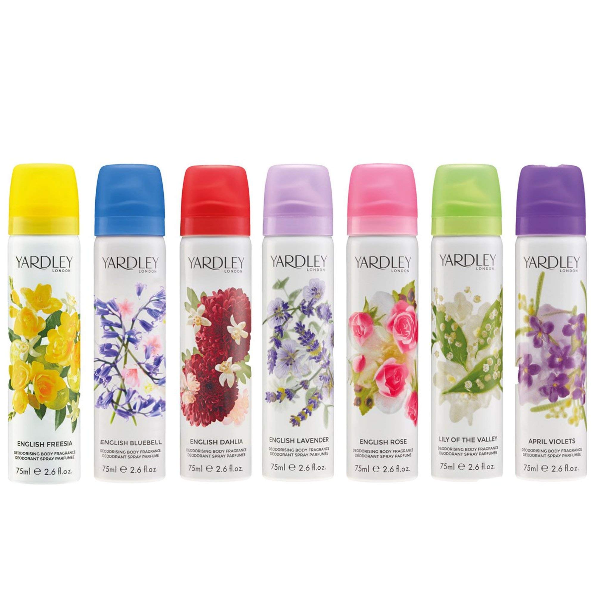 Yardley Of London English Freesia Deodorizing Body Fragrance Spray, 2.6 Oz