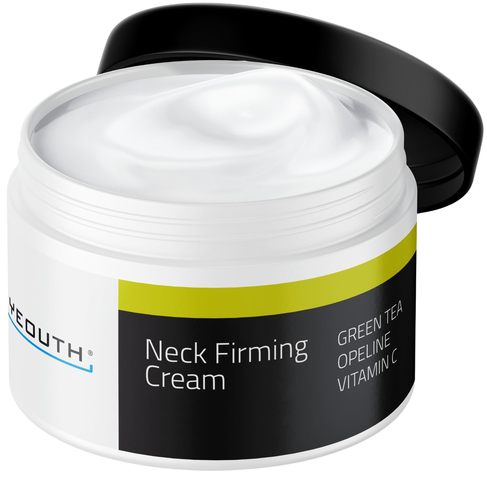 YEOUTH Neck Cream with Vitamin C, Moisturizing Neck Firming Cream for Women and Men, Targeting Decolletage and Double Chin, Cleavage and Chest 2oz