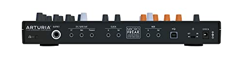 Arturia MicroFreak 25-Key Paraphonic Hybrid Hardware Synthesizer Bundle with Power Supply, MIDI Cables, and Austin Bazaar Polishing Cloth