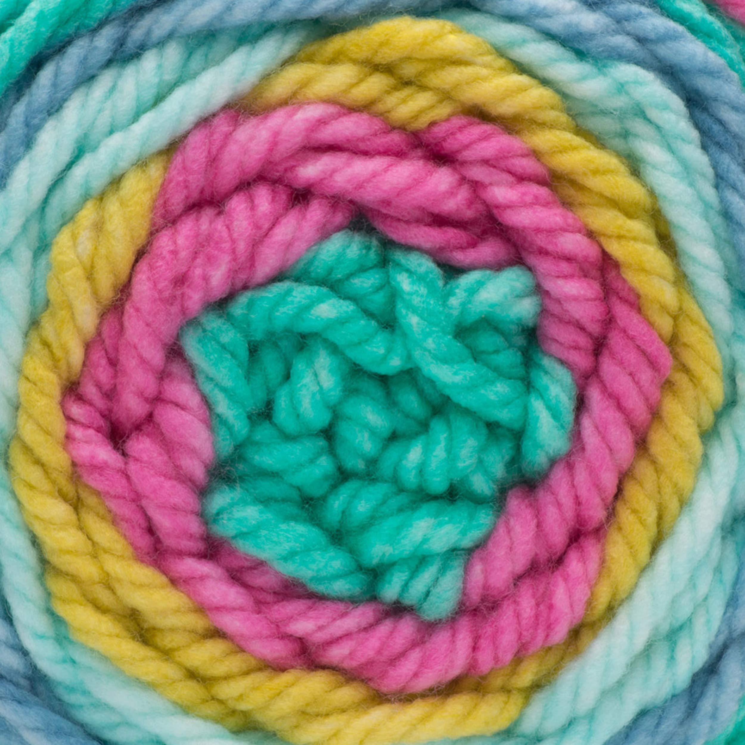 Bernat Pop Bulky Yarn, 9.8 oz, Gauge 6 Super Bulky, Omni Pop