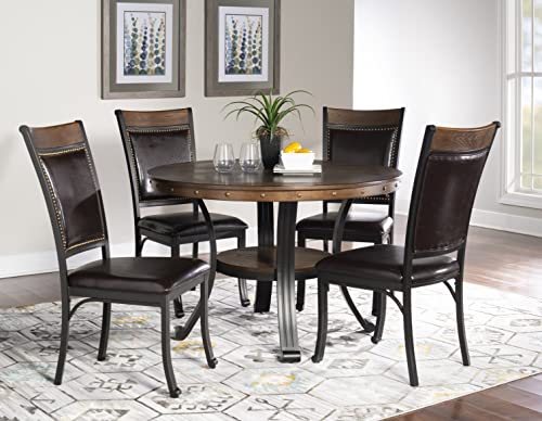 Powell Furniture Franklin Dining Group, Dark Brown