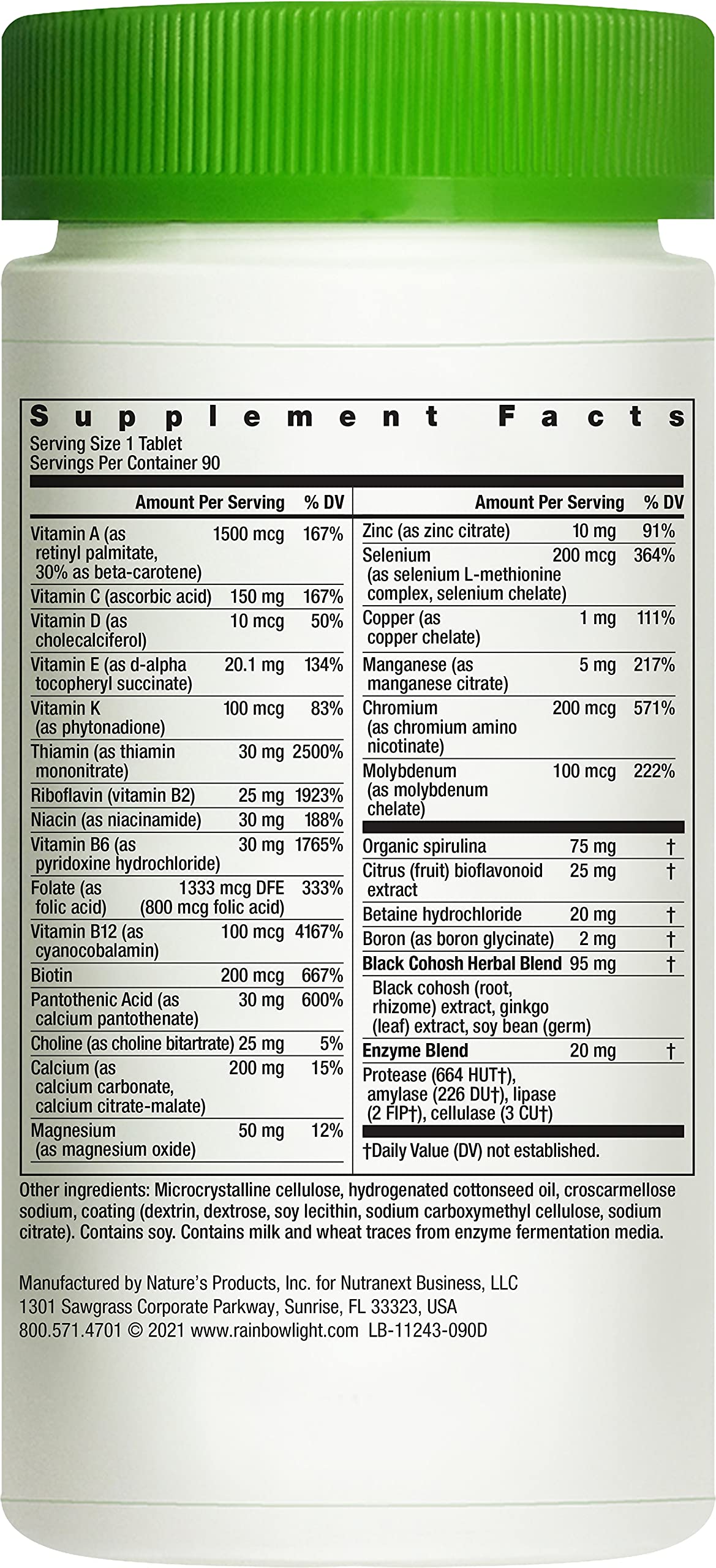 Rainbow Light Menopause One Multivitamin - 90 Tab