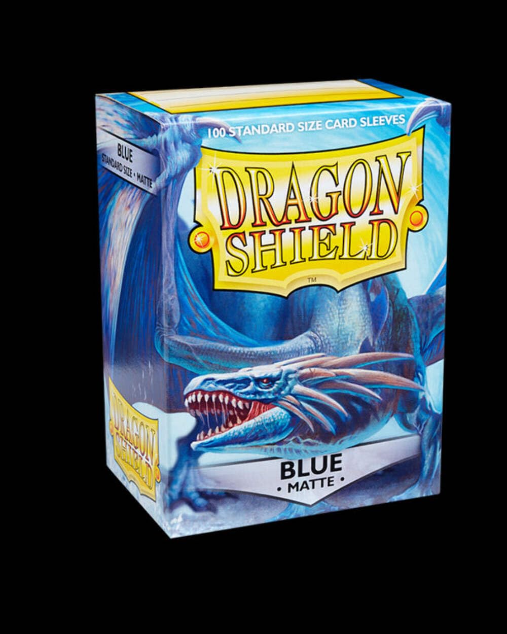 Dragon Shield Matte Black Standard Size 100 ct Card Sleeves Individual Pack