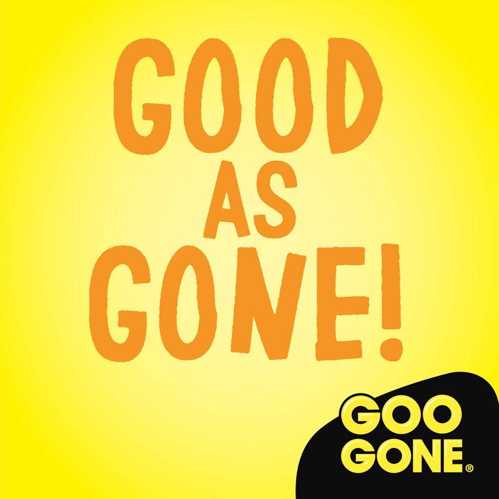 Goo Gone Clean Up Wipes Adhesive Remover - 24 Count - Removes Adhesive Residue Labels Stickers Crayon Tree Sap Gum Masking Tape Glue and More