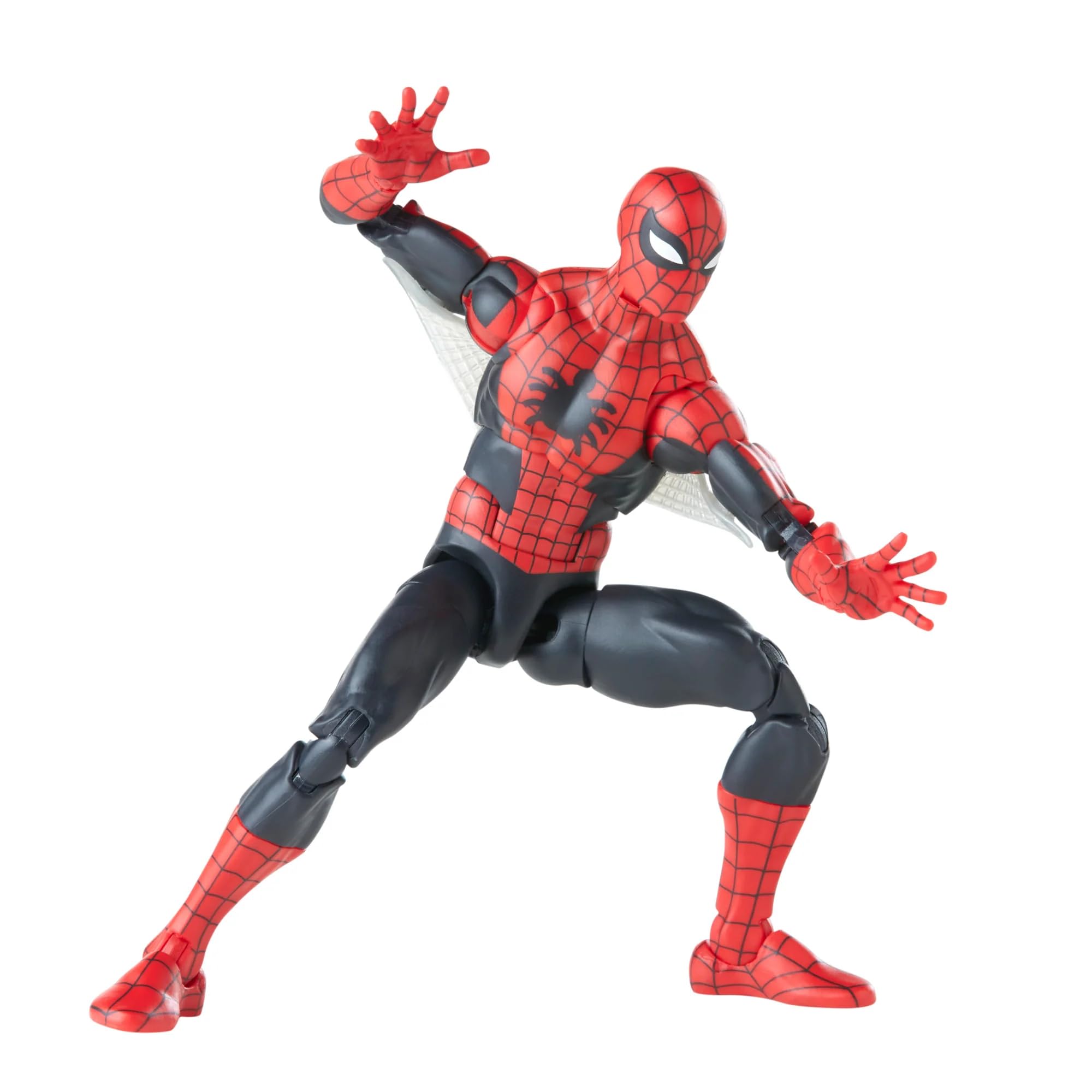 Spider-Man Marvel Legends Series 60th Anniversary Amazing Fantasy 6-inch Classic Comics Action Figures for 4+ Years, 9 Accessories
