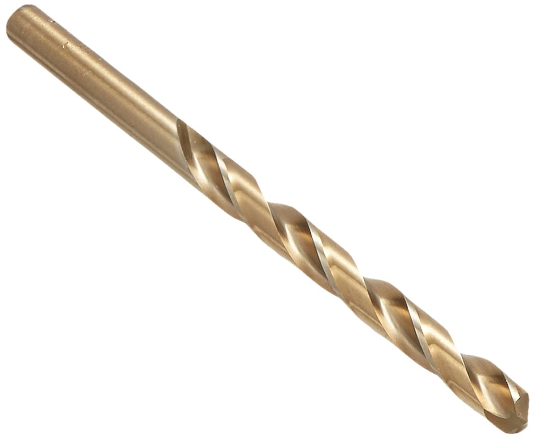 Triumph Twist Drill Co. 011516 1/4 Diameter T1C Cobalt Steel Drill, Bronze Oxide Finish, 12-Pack