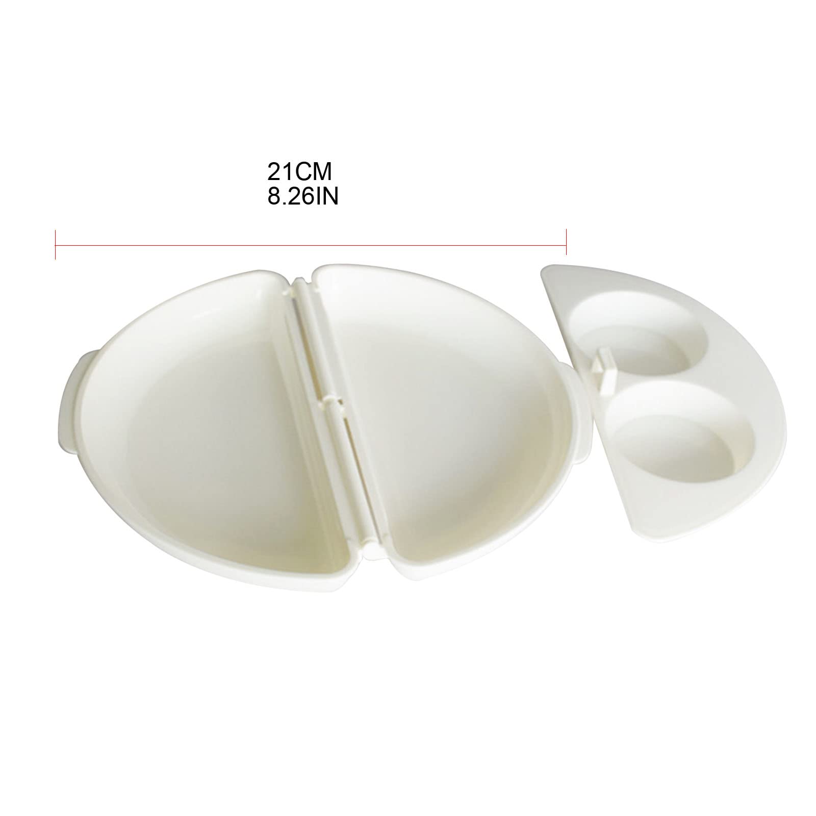 DGFJY Egg Breakfast Pan Microwave Omelet Pan Egg Poacher Egg Maker Easy To Use Non-Stick Breakfast Egg Cooking Tool For Baking Microwavable Omelet Cooker