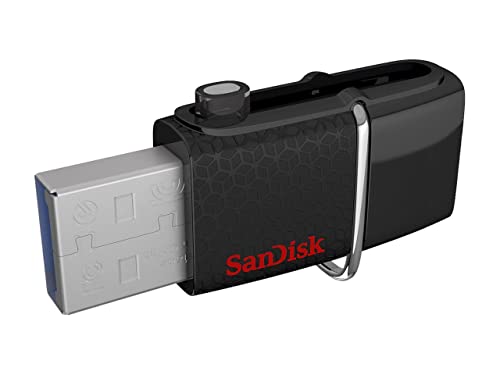 Sandisk Ultra 32GB USB 3.0 OTG Flash Drive with Micro USB Connector works with Android Mobile Devices - SDDD2-032G-G46