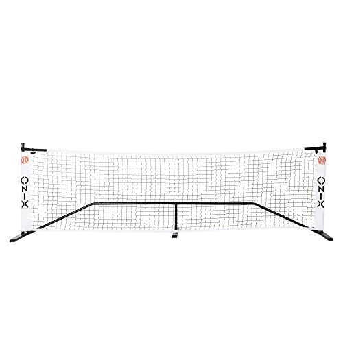 Onix Pickleball 2-in-1 Regulation-Size Portable Net and Practice Net Set Includes Carrying Case with Wheels