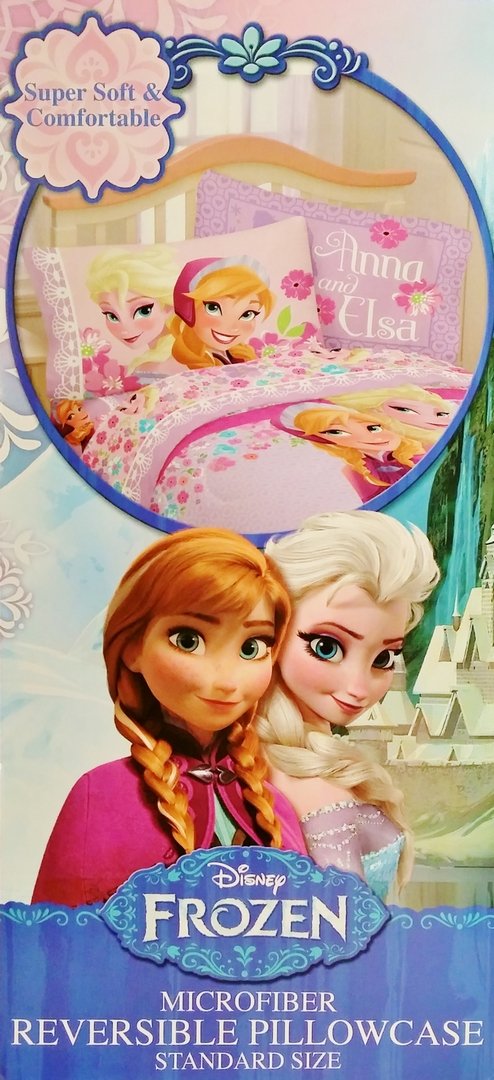 Disney Frozen Love Blooms Pillowcase (Reversible)