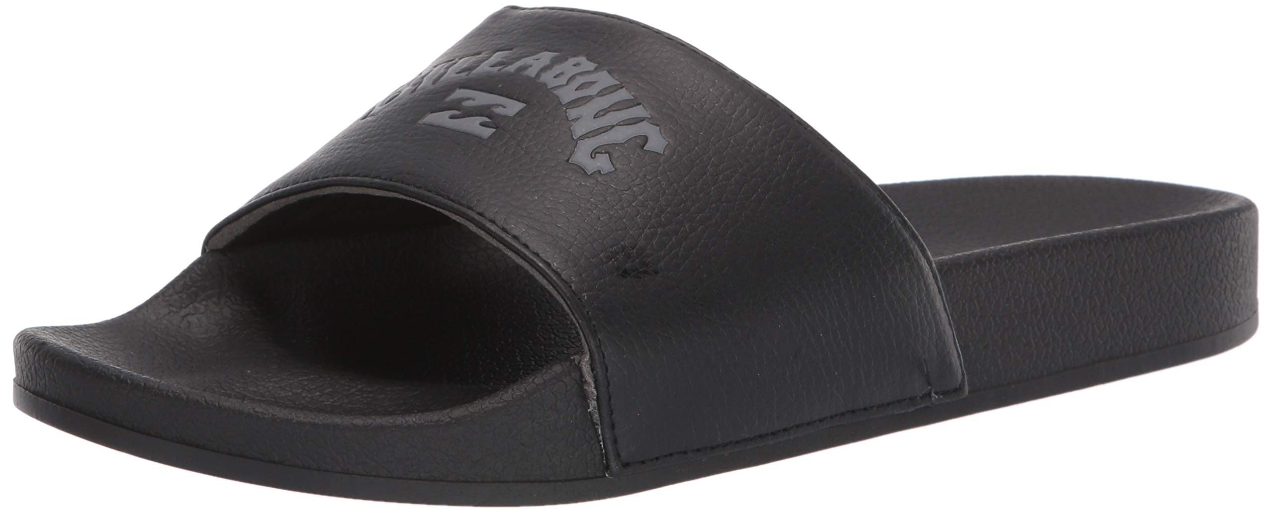 Billabong Men's Poolslide Corp Slide Sandal, Black, 9 Regular US