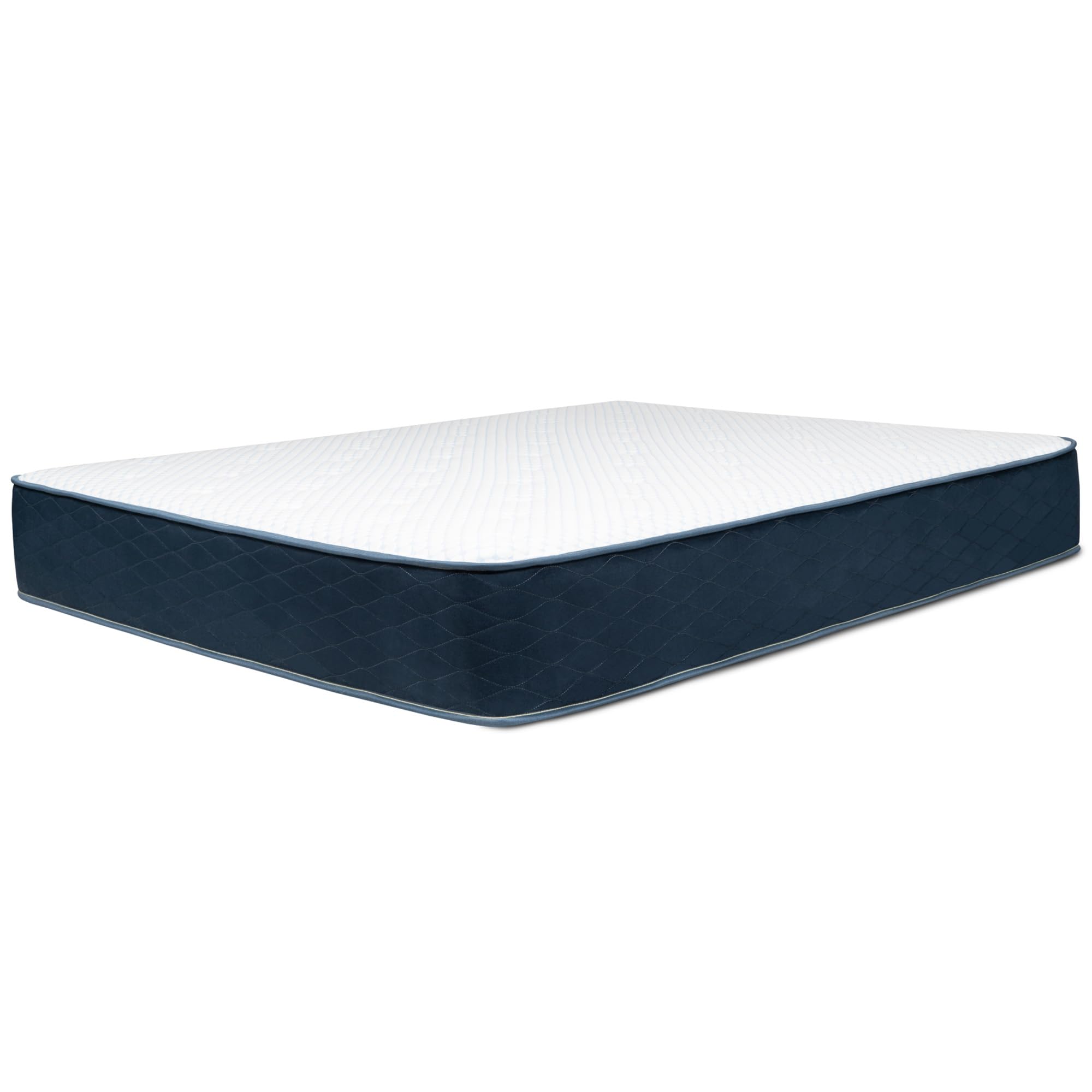 DREAMFOAM Arctic Dreams 10" Hybrid Cooling Gel Mattress with Quick Response Gel Infused Memory Foam, Made in The USA, King
