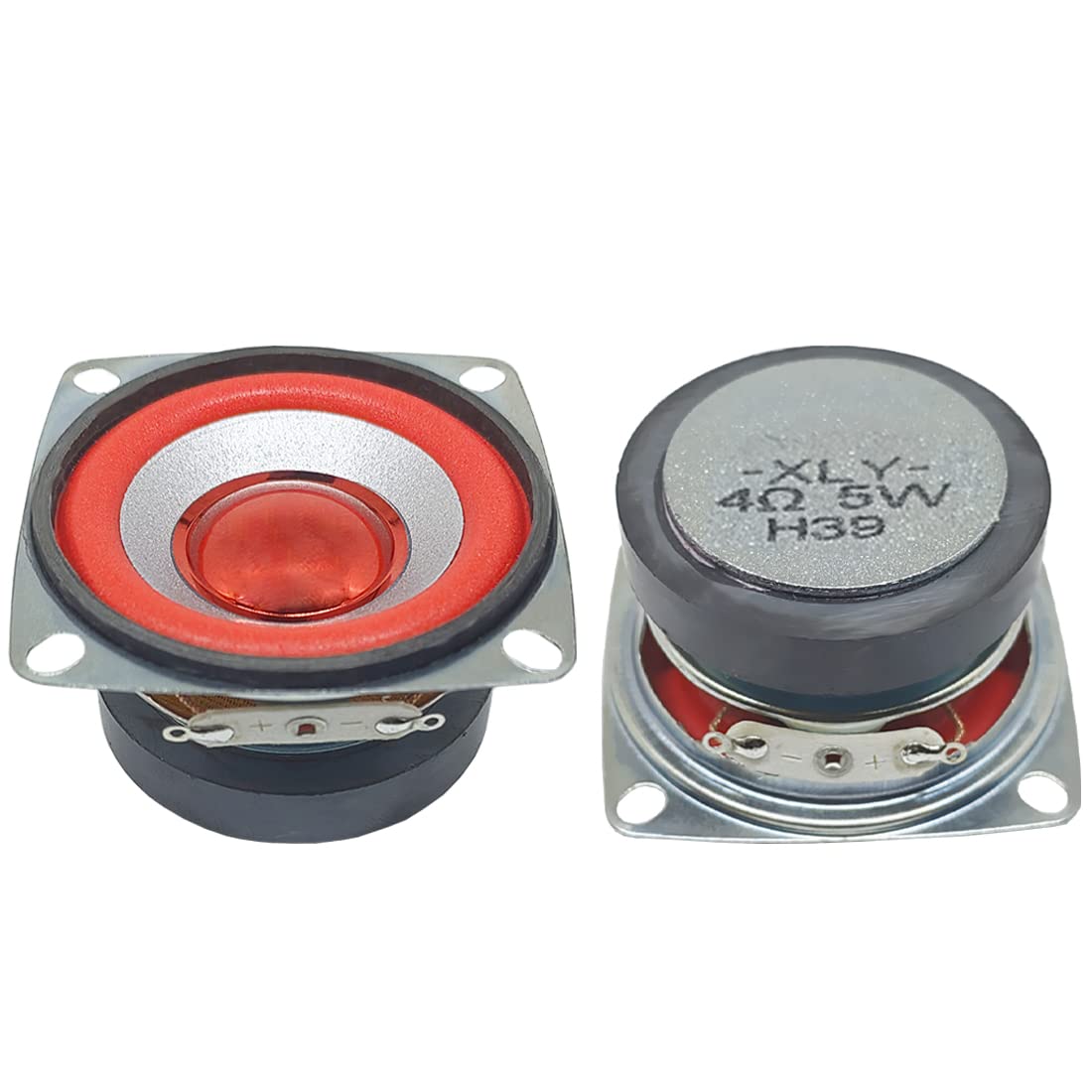 Gikfun 4Ohm 5W Full Range Audio Speaker Stereo Woofer Loudspeaker for Arduino Replacement (Pack of 2pcs) EK1949