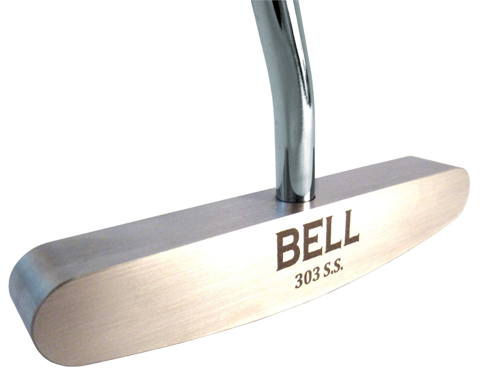 Bell Putters Upright Lie 75° Golf Putter 400g Right-Handed/RH with Tacki-mac Tour Select Standard Putter Grip and 34" Shaft | Made in USA