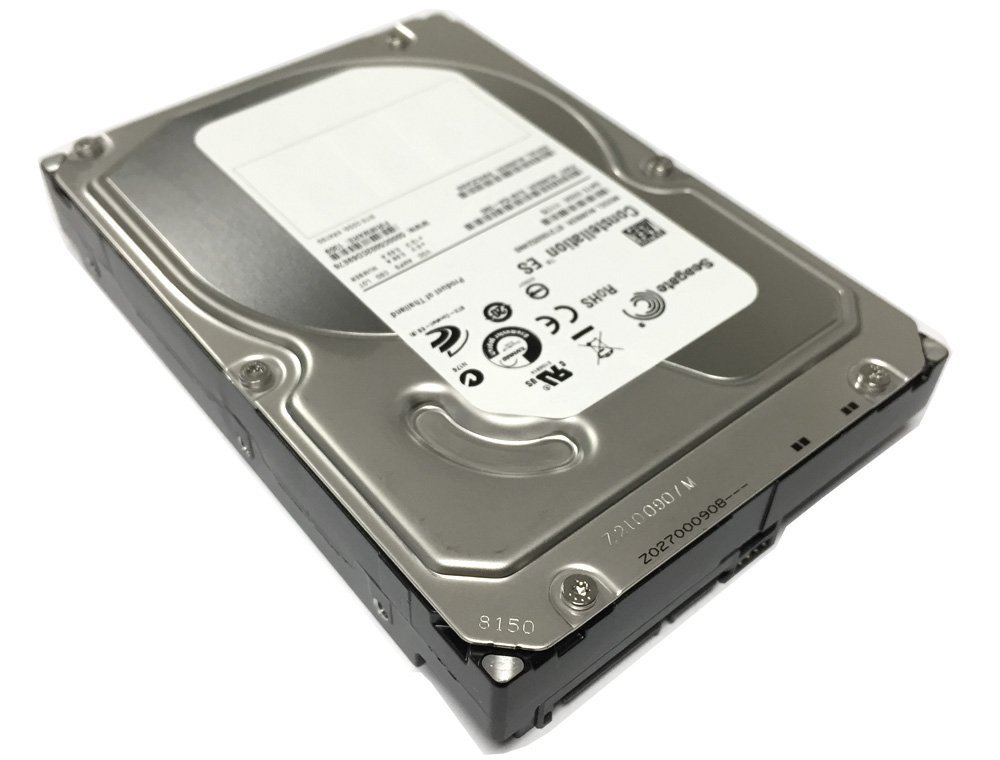 Seagate ST31000524NS 1TB 7200RPM SATA II 3GB/s 64 MB Cache 3.5in Enterprise Hard Drive (PC, RAID, NAS, CCTV DVR) [Renewed] -w/1 Year Warrany