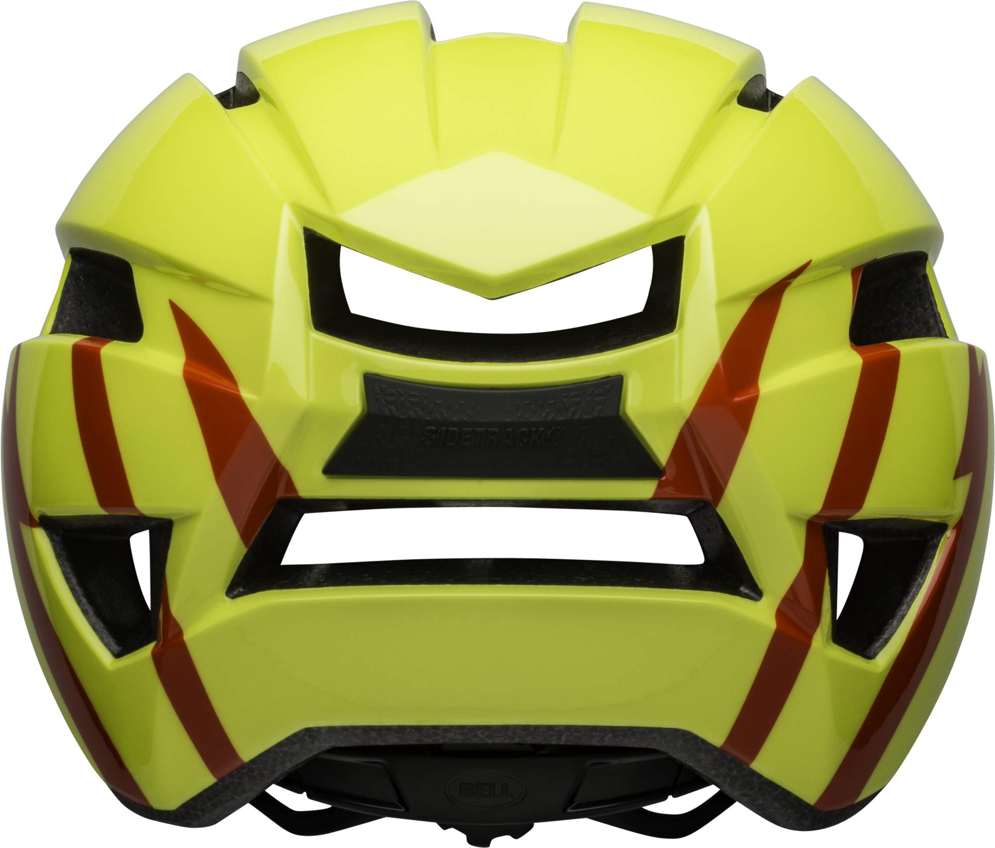 BELL Sidetrack II Youth Bike Helmet - Strike Gloss Hi-Viz/Red (2023), Universal Youth (50-57 cm)