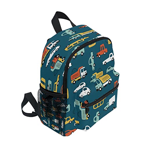 Cute Toddler Backpack Mini Travel Bag Car Childish Truck for Baby Girl Boy Age 3-7
