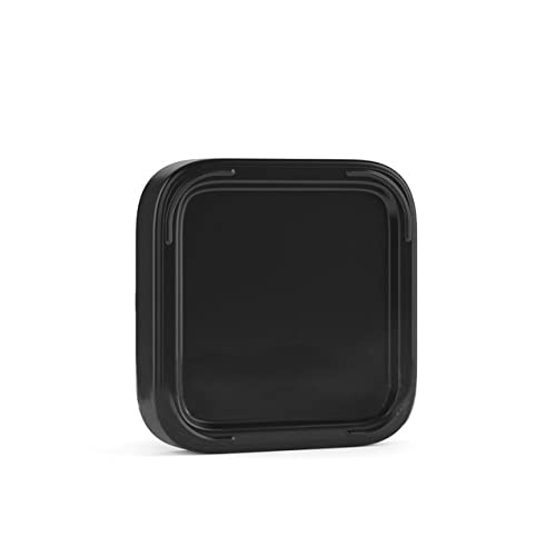 Child Proof 9ml Square Jar Glass Containers (60 Pack) - Cube Jars (All Black W/ White Interior)
