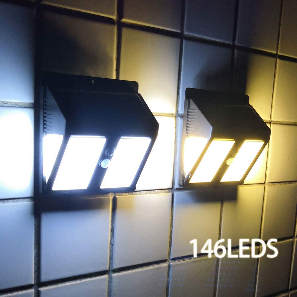 TANGIST LED Solar Light 1pcs LED Solar Power Light Control Wall Light 6 LED Outdoor Waterproof Energy Saving Street Yard Path Home Garden Security Lamp Garden Yard Lawn