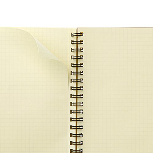 Roruban Memo Pad with the Pocket B6 Grid 70 Pages Cream