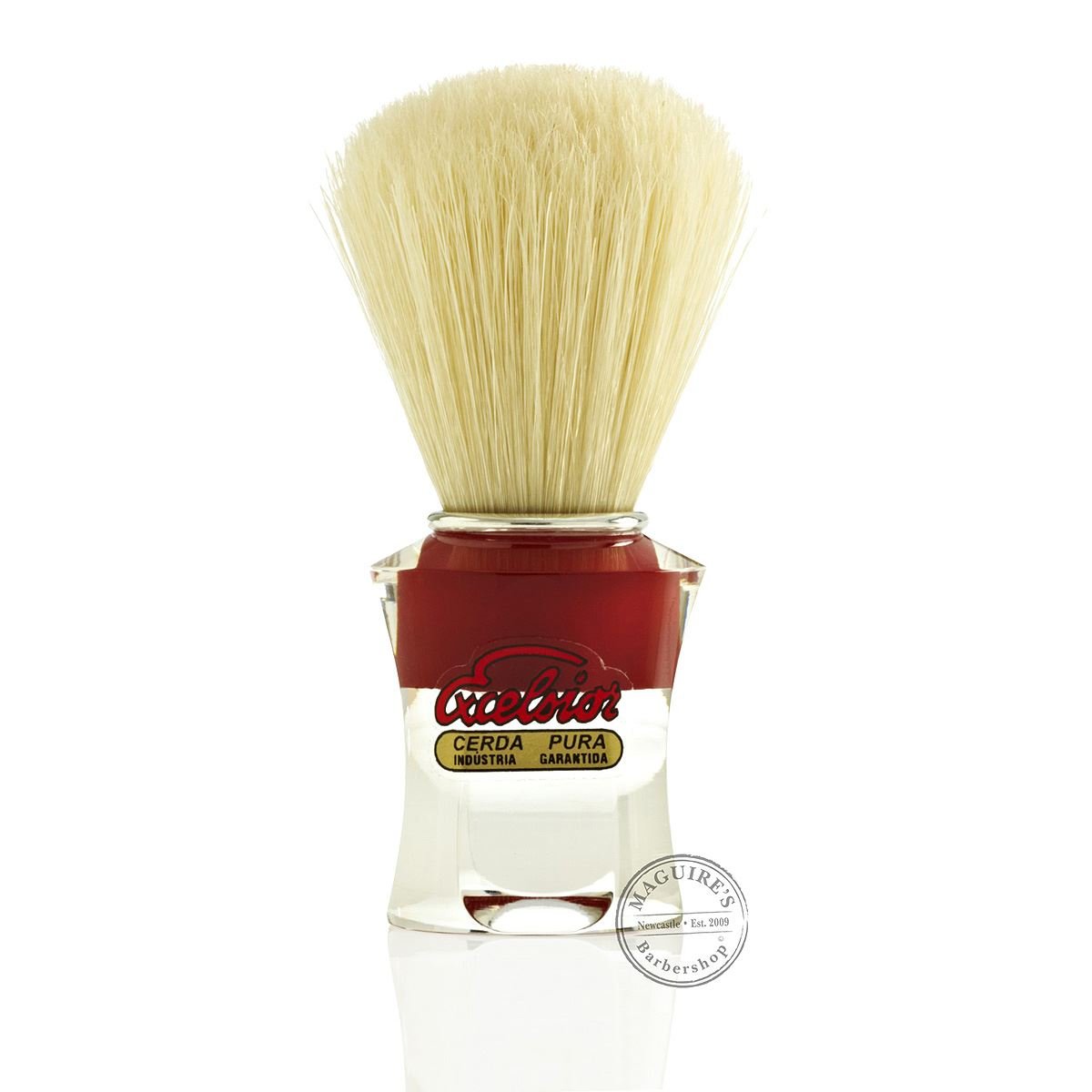 Semogue Excelsior 610 Shaving Brush Red Edition