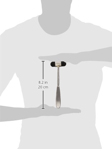 Graham-Field 1312-1 Grafco Dejerine Percussion Hammer with Stainless Steel Needle for Neuro Reflex Medical Tool, 8" Handle Length