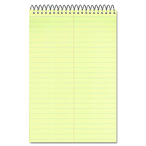 National Standard Spiral Steno Pad, Gregg Rule, Brown Cover, 80 Eye-Ease Green 6 X 9 Sheets