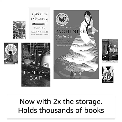 Kindle (2022 release) – The lightest and most compact Kindle, now with a 6” 300 ppi high-resolution display, and 2x the storage - Denim