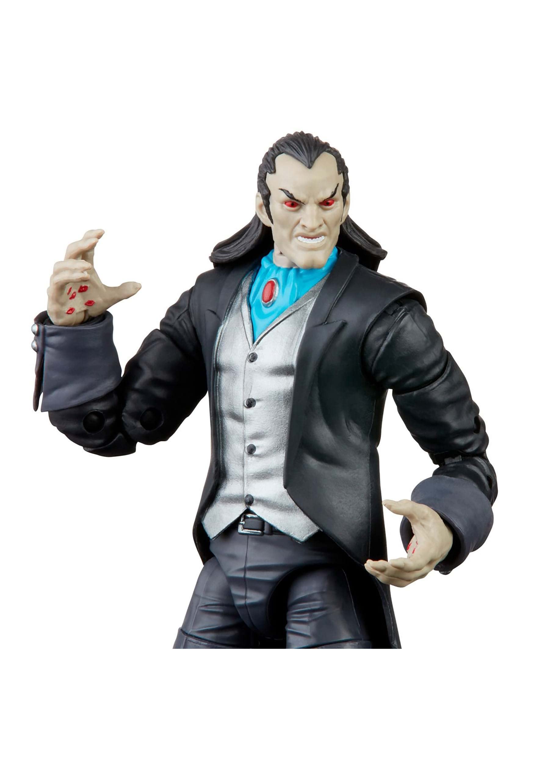 Spider-Man Marvel Legends Series Morlun 6-inch Collectible Action Figure Toy and 1 Accessory and 1 Build-A-Figure Part