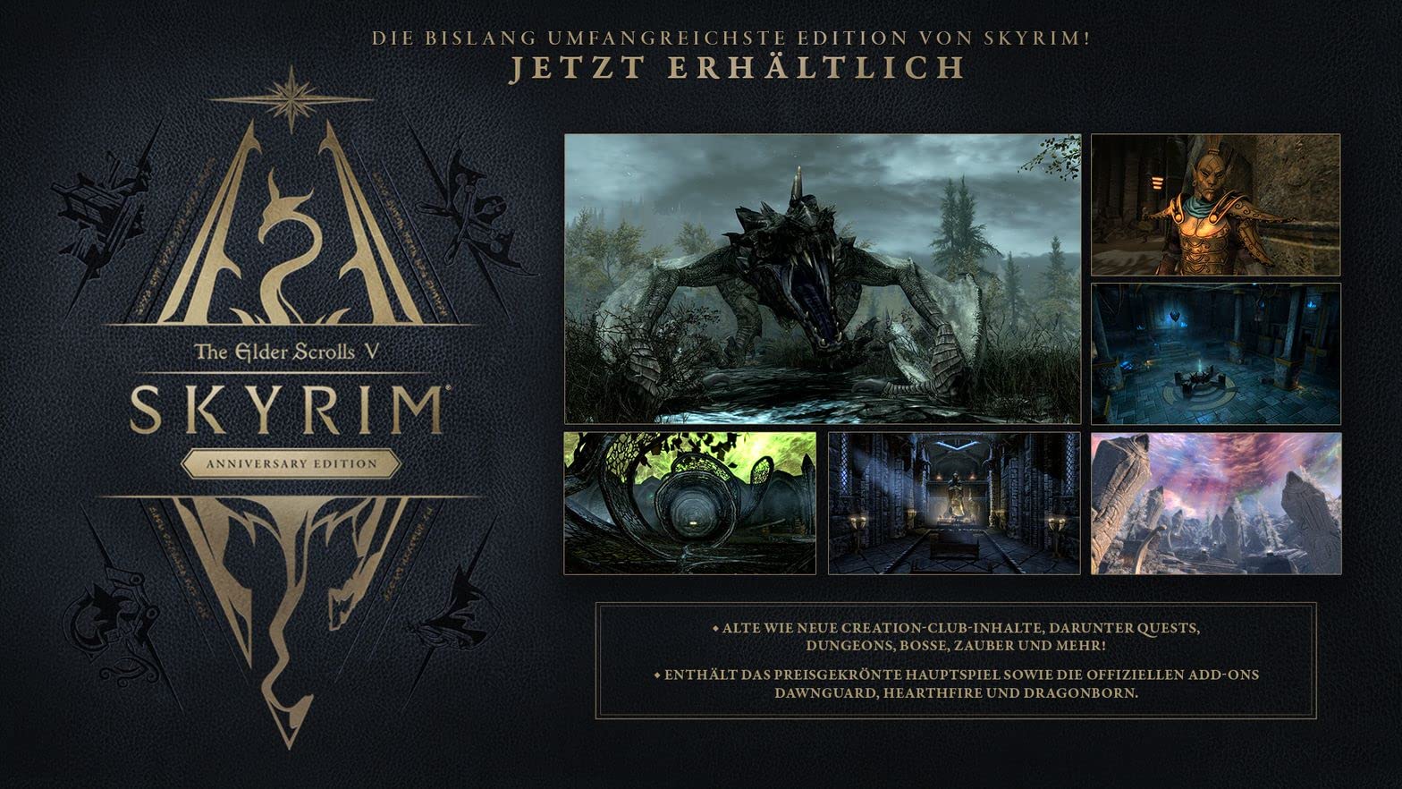The Elder Scrolls V: Skyrim (Anniversary Edition) - [PlayStation 4] | kostenloses Upgrade auf PlayStation 5