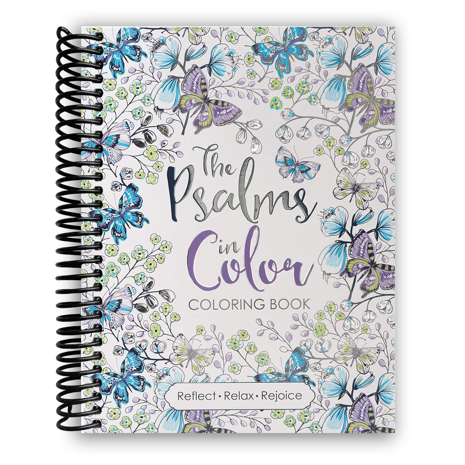The Psalms in Color Inspirational Coloring Book with Scripture for Women and Teens