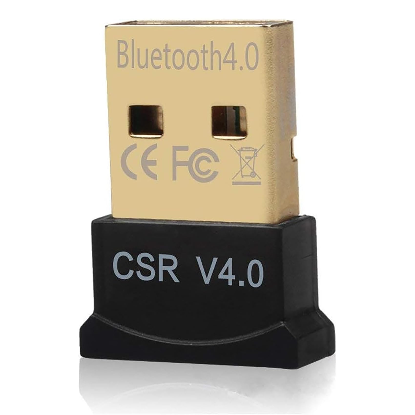 USB Bluetooth Adapter, 4.0 Dongle Ideapro Micro Bluetooth Transmitter, Transfer for Laptop Windows 10 Raspberry Pi, Linux, Stereo Headset, Wireless Keyboard Headphone