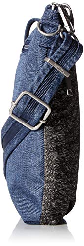 Baggallini Anti Theft Slim Crossbody Steel Blue Antitheft One Size