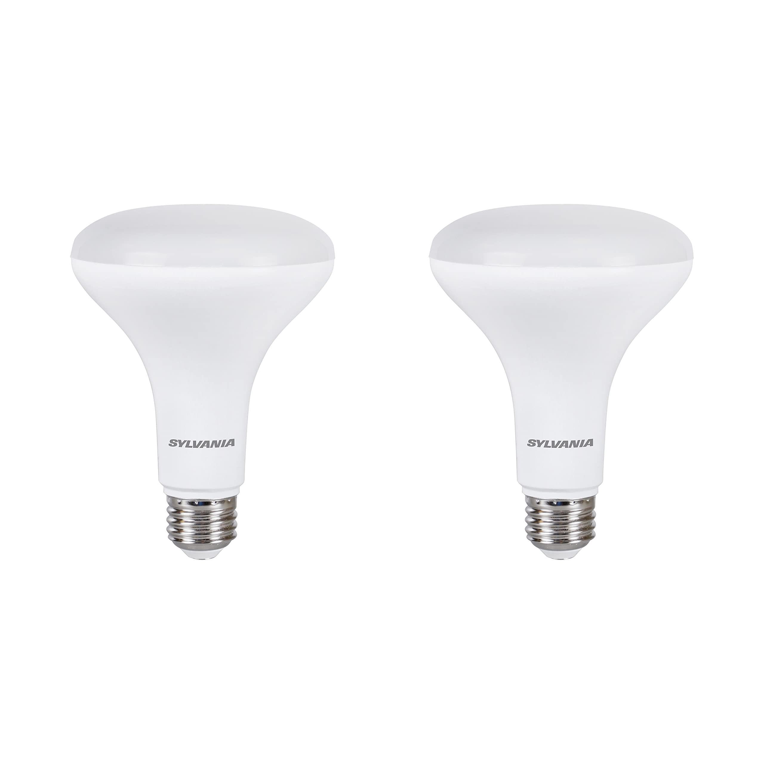 SYLVANIA LightSHIELD BR30 Germicidal LED Light Bulb, 7.5W=65W, CEC Compliant, Dimmable, 650 lm, 5000K, Daylight - 2 Pack (41250)