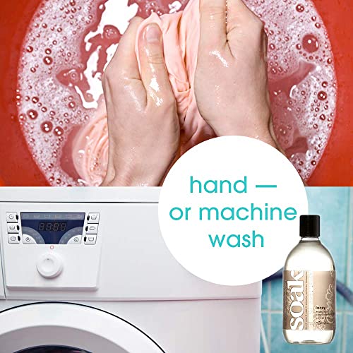 Soak Laundry Soap โ No Rinse, Plant Derived Hand Wash Detergent - 375 ml / 12 fl. oz, 75+ Washes (Fig)