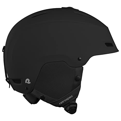 Retrospec Zephyr Ski Helmet - Snowboard Helmet for Adults & Youth- Adjustable Fit Snow Helmet with Protective Shell, and Breathable Vents for Men, Women, Boys and Girls