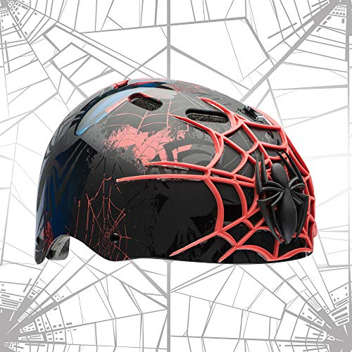 Bell 7059833 Children Spider-Man 3D Web Slinger Multi-Sport Helmet , Child (5-8 yrs.)